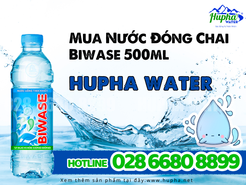 Mua Nước Đóng Chai Biwase 500ml HuPha Water: Sự Lựa Chọn Hoàn Hảo Cho ...