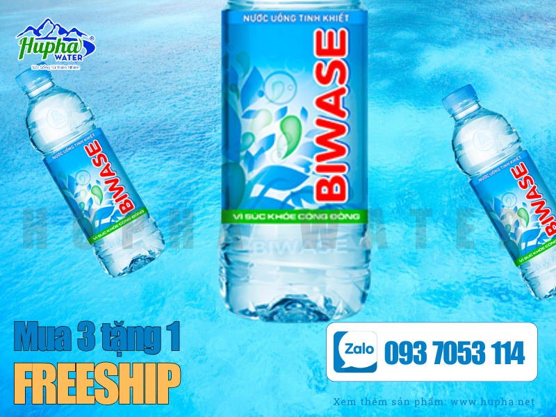 Nước Lọc Biwase 250ml: Nhỏ Nhưng Đầy Đủ Sự Tinh Khiết Từ Thiên Nhiên